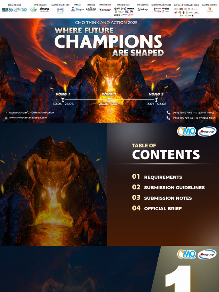 CMO THINK AND ACTION 2025 - CREATIVE TEAM - ĐỀ CLOSEUP | PDF