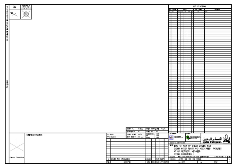 4139 Piping Iso Template | PDF