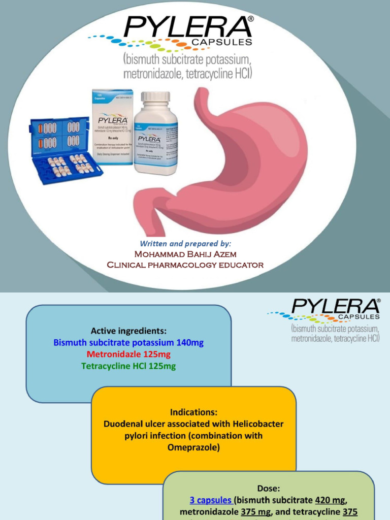 Pylera®- drug information | PDF