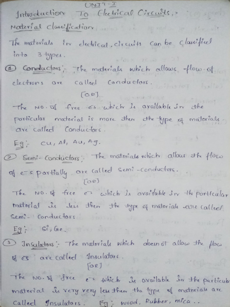 R23 Eca-1 Unit-1 | PDF