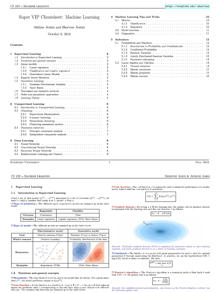 Standford Machine Learning | PDF
