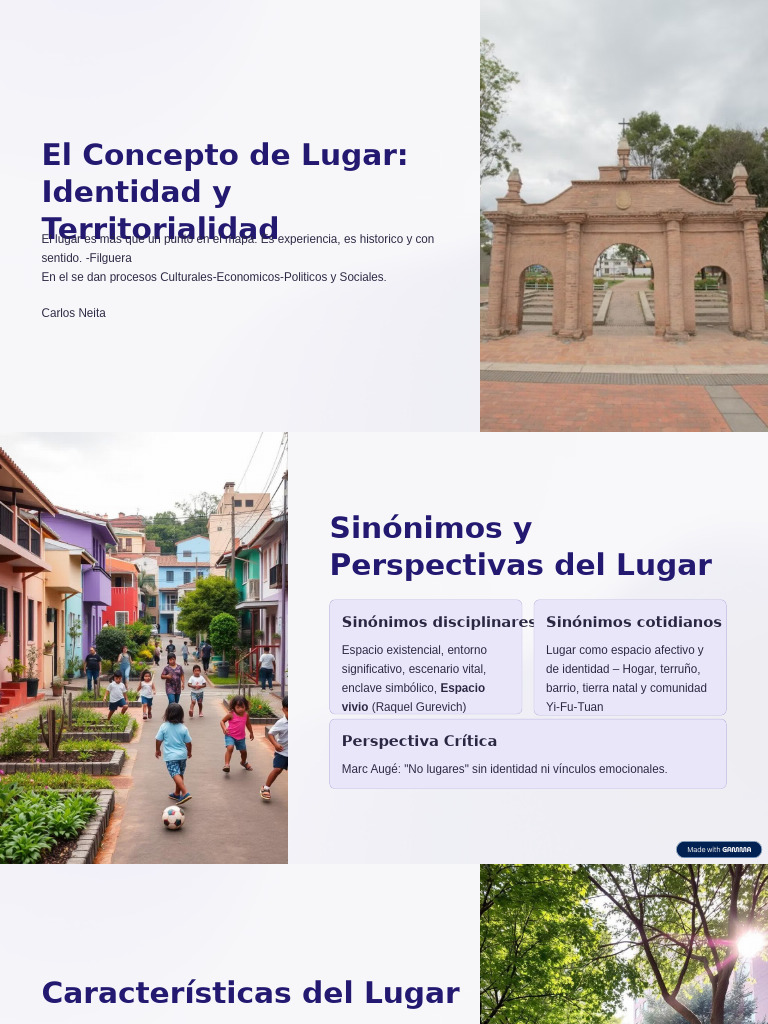 Importancia del Lugar en Identidad Social | PDF