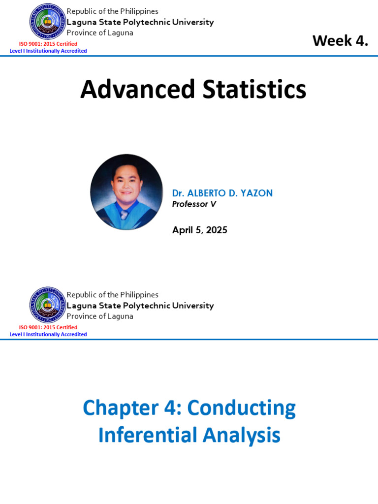 Chapter 4-Inferential Part 1 | PDF | P Value | Student's T Test