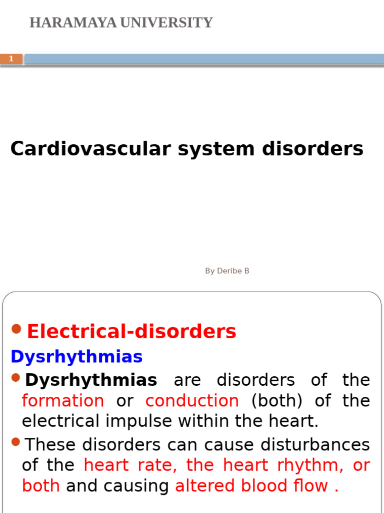 CVS Disorders Post Basic MW | PDF | Blood Pressure | Dash Diet