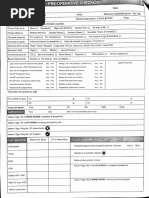 PRE OPERATIVE CHECKLIST | PDF