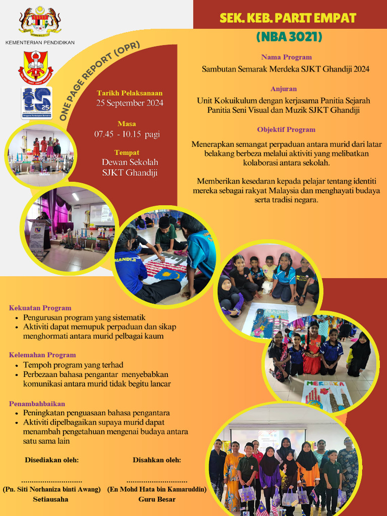 OPR PROGRAM JALINAN | PDF