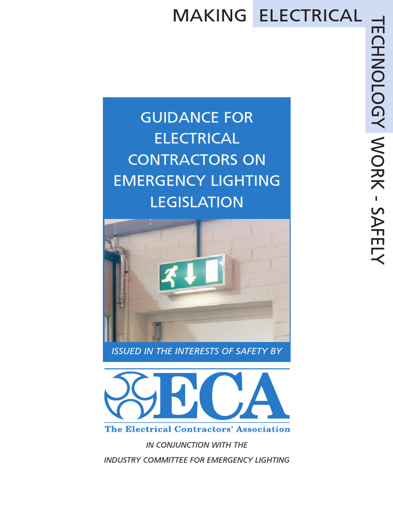 Emergency Lighting Compliance Guide | PDF | Lighting | Safety
