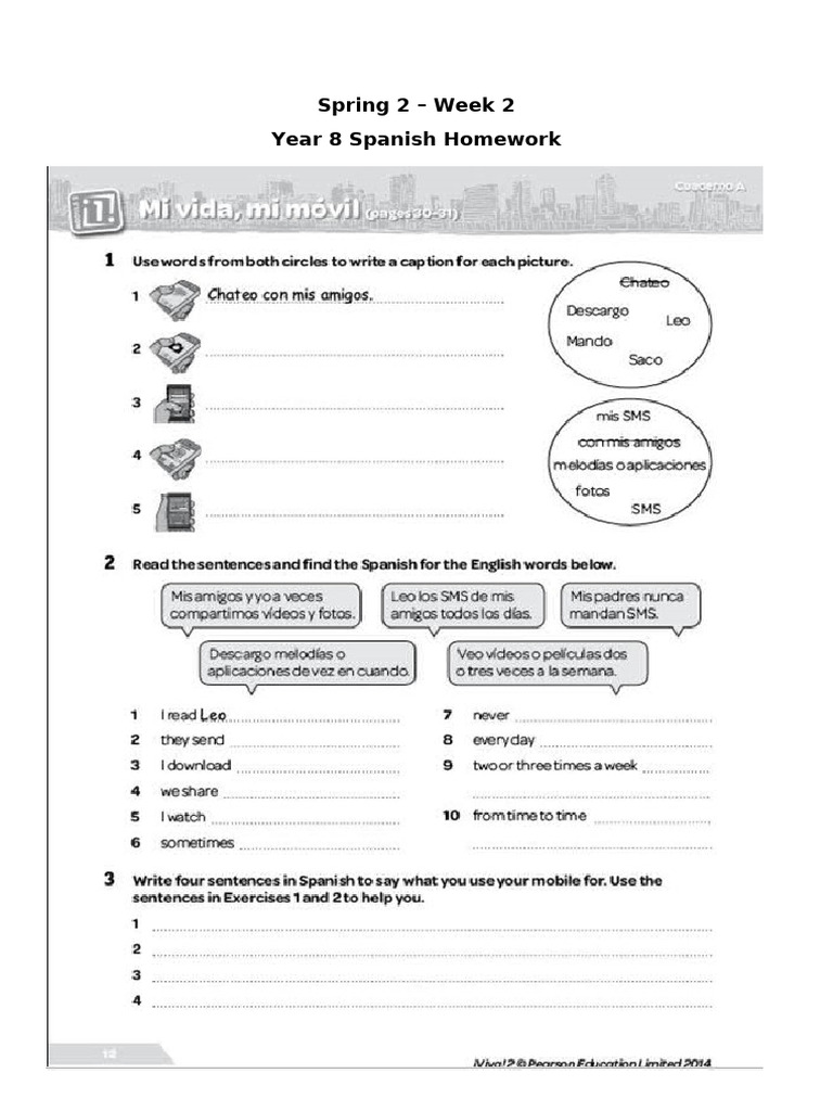 Sp2W1L03 HW Mi Vida Mi Movil | PDF