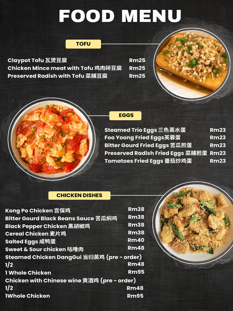 Yellow and Black Restaurant Food Menu - 20250607 - 192504 - 0000 | PDF ...