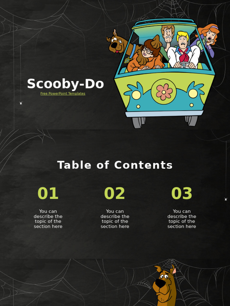 Scooby-Doo PowerPoint Template Guide | PDF