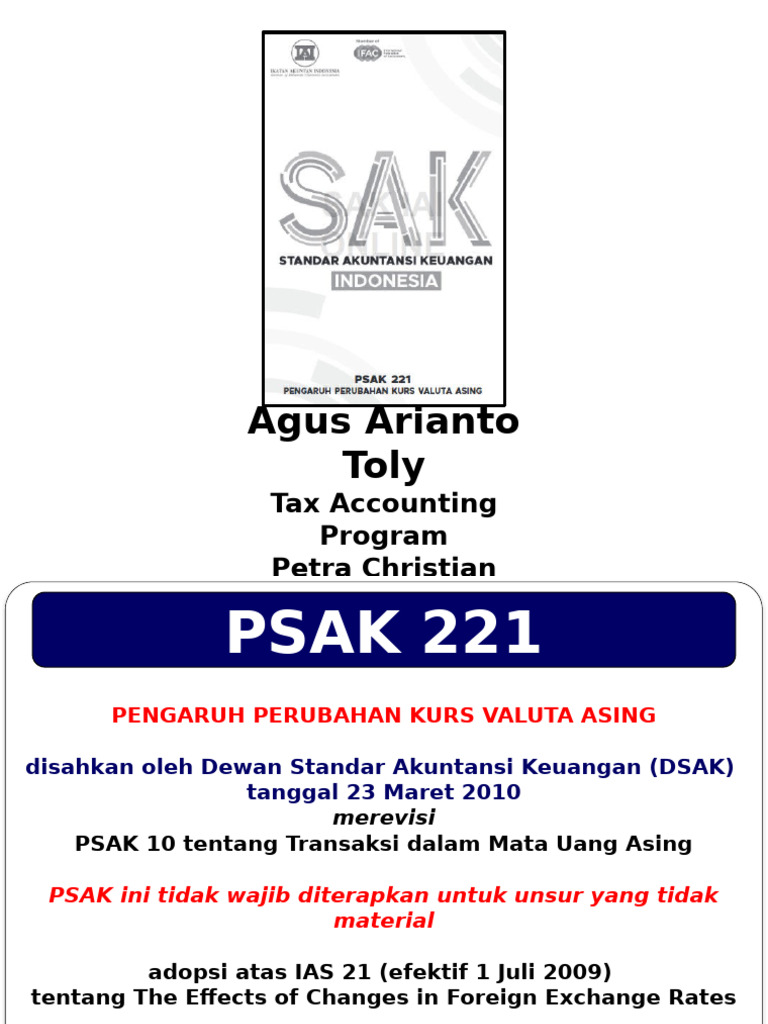 Psak 221 | PDF