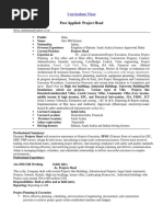 World Bank CV Template | PDF | Project Management