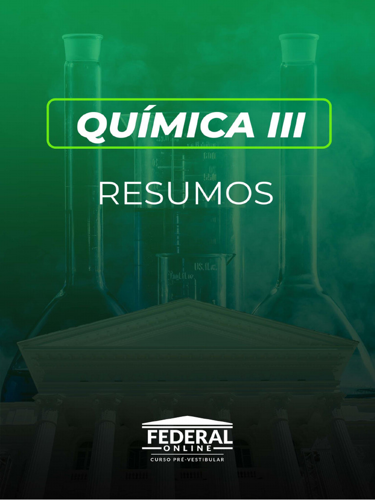 Resumos Quim 3 | PDF | Química | Química Orgânica