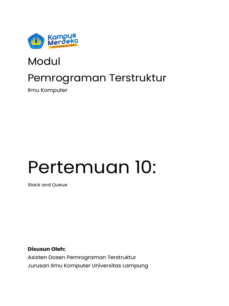 Modul Pertemuan 10 | PDF