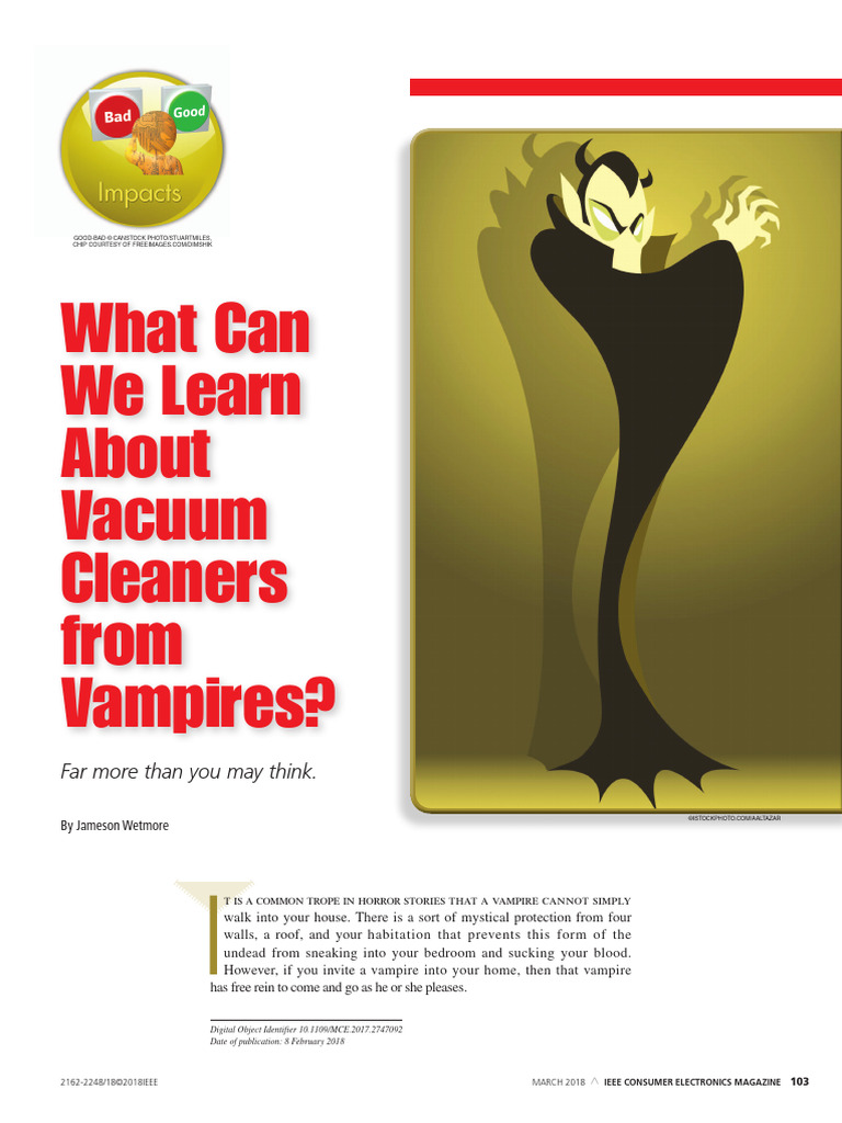 What Can We Learn About Vacuum Cleaners From Vampires Far More Than You ...