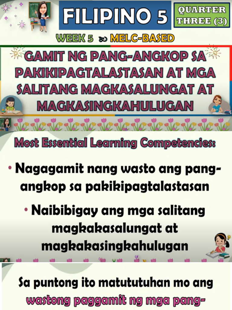 Filipino 5 | PDF