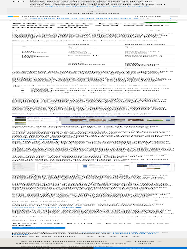 Differentiate Between Canvas Apps and Model-Driven Apps - Training ...