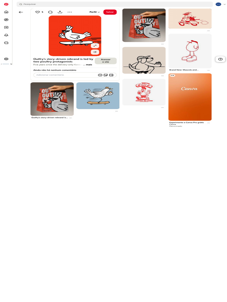 Outfry's Story-Driven Rebrand Is Led by Two Poultry Protagonists | PDF