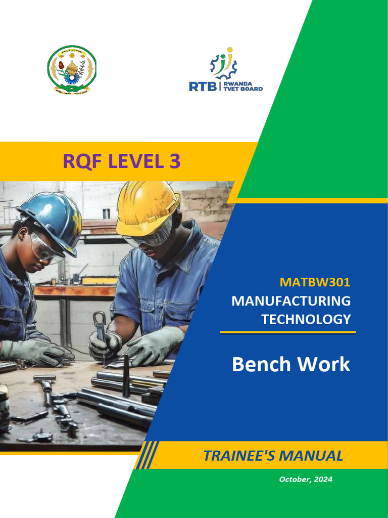 Bench Work Training Manual Overview | PDF | Cast Iron | Metals