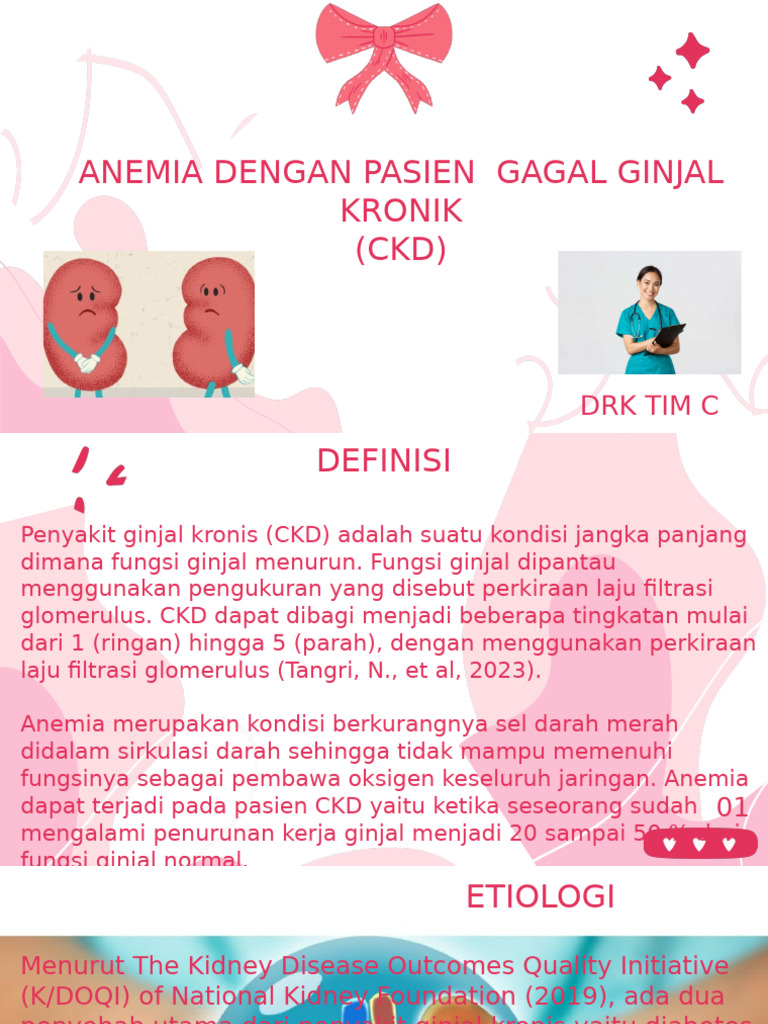 Anemia pada Pasien Gagal Ginjal Kronis | PDF