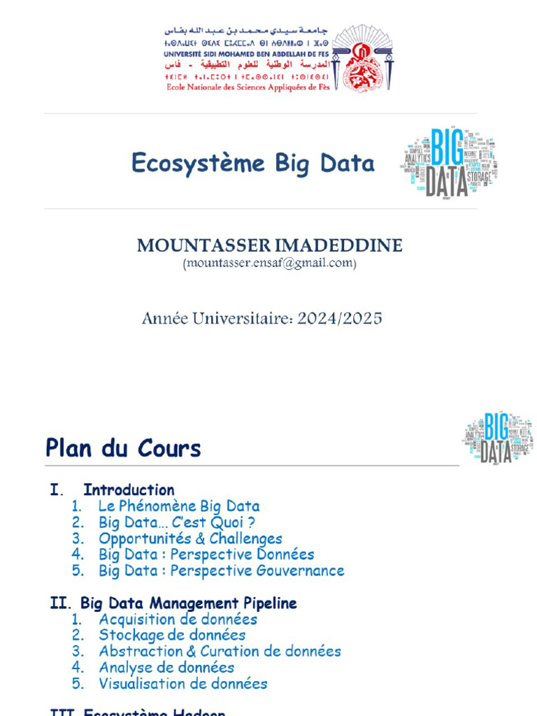 Cours BigData S3 | PDF