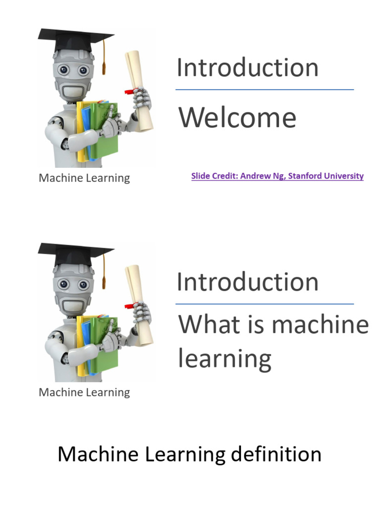 L01-04 - ML Introduction and Linear Regression With One Variable 19.11.19 - Removed | PDF ...