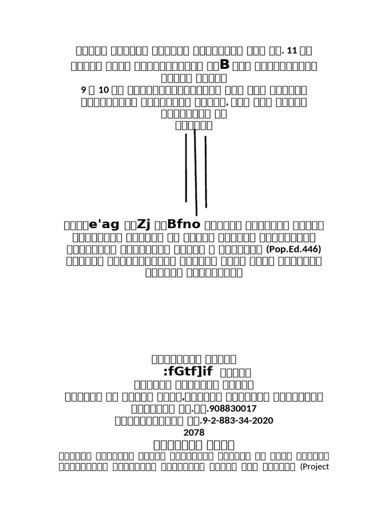 Population Final Resesrch B.Ed Fourth Year | PDF