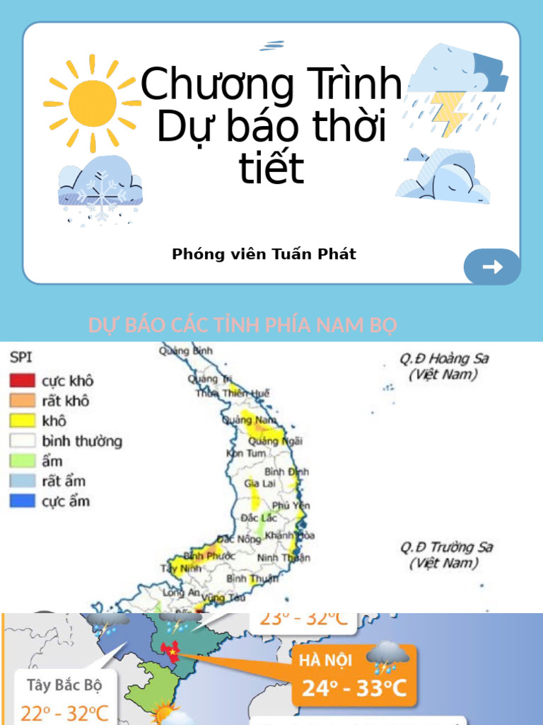 Bai Thuyet Trinh Ve Thoi Tiet | PDF