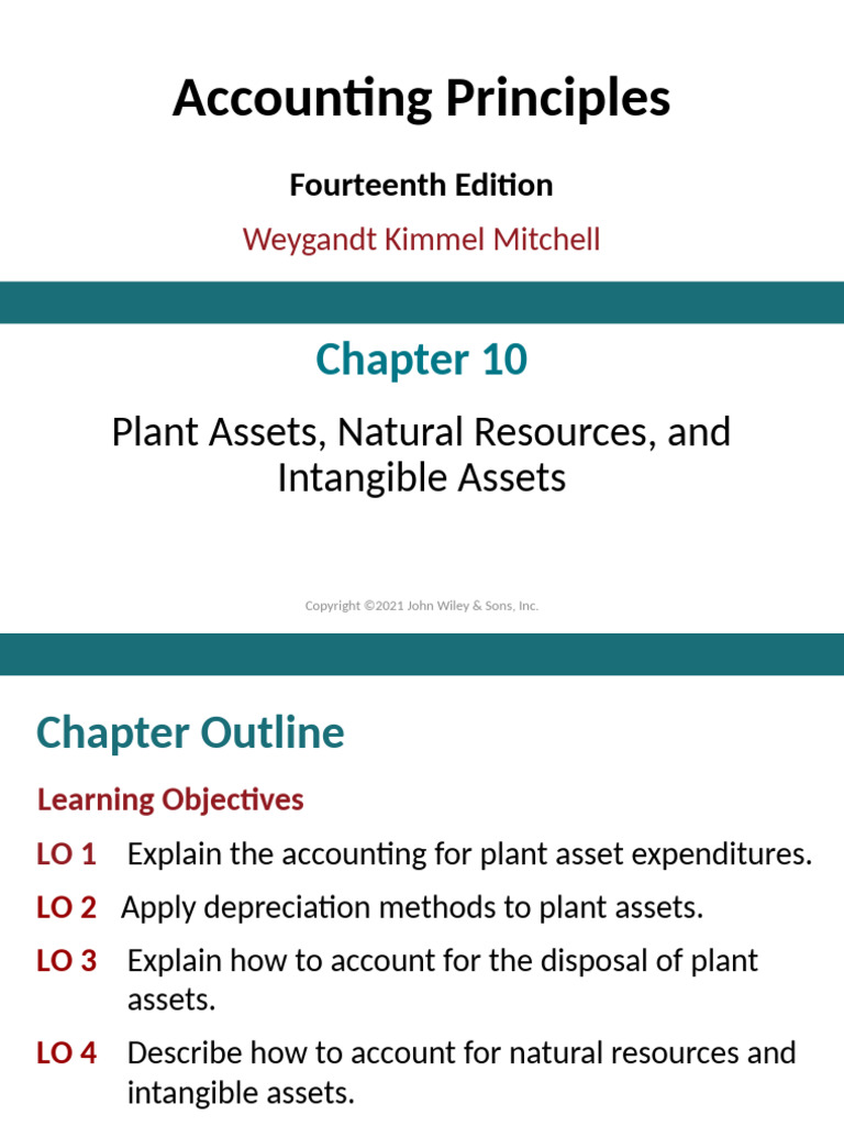 Chapter 10 - Plant Assets | PDF | Depreciation | Book Value