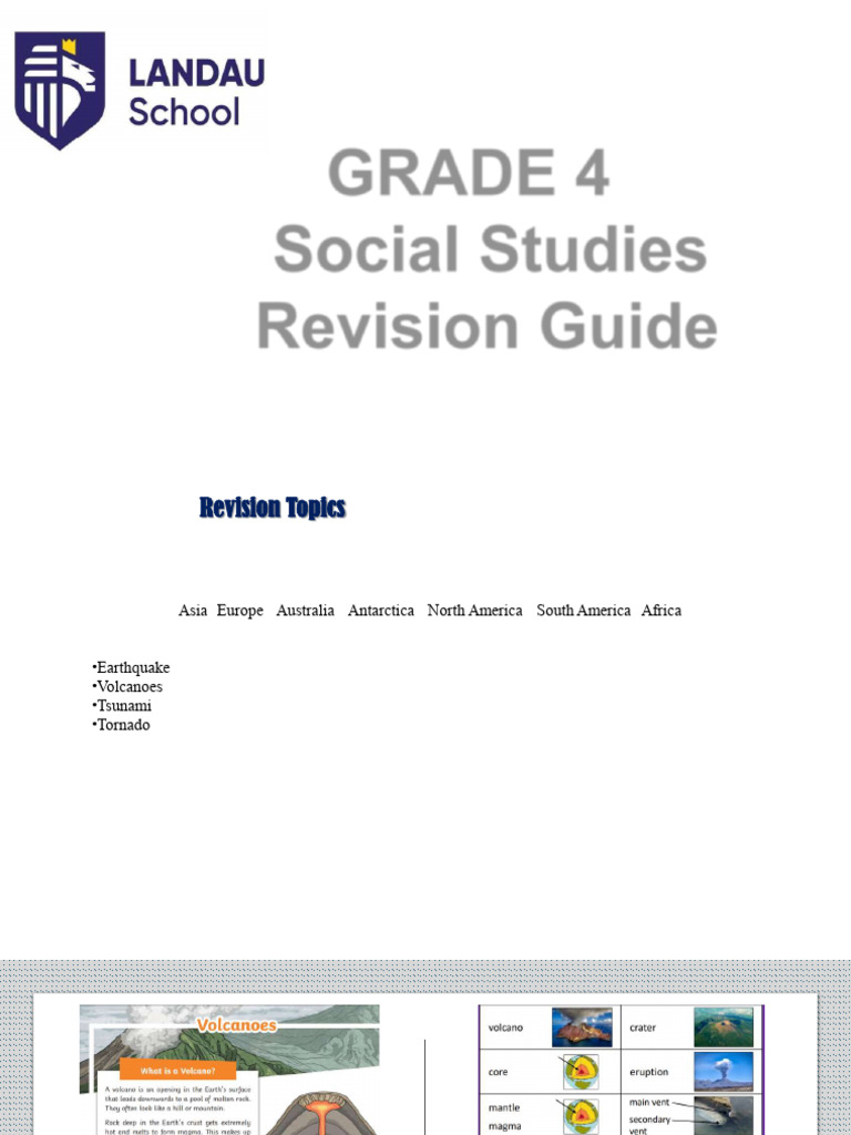 Grade 4 Social Studies Revision Booklet | PDF | Ancient Egypt | Antarctica