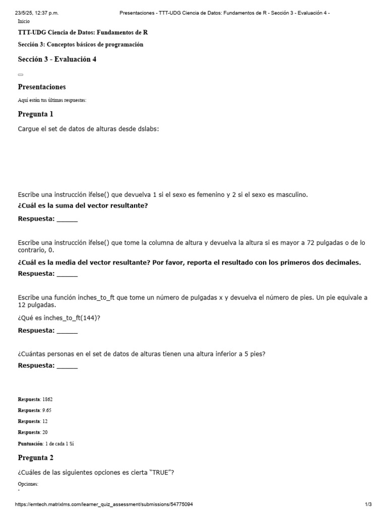 Modulo2 Evaluacion4 | PDF | Matemáticas | Programación de computadoras