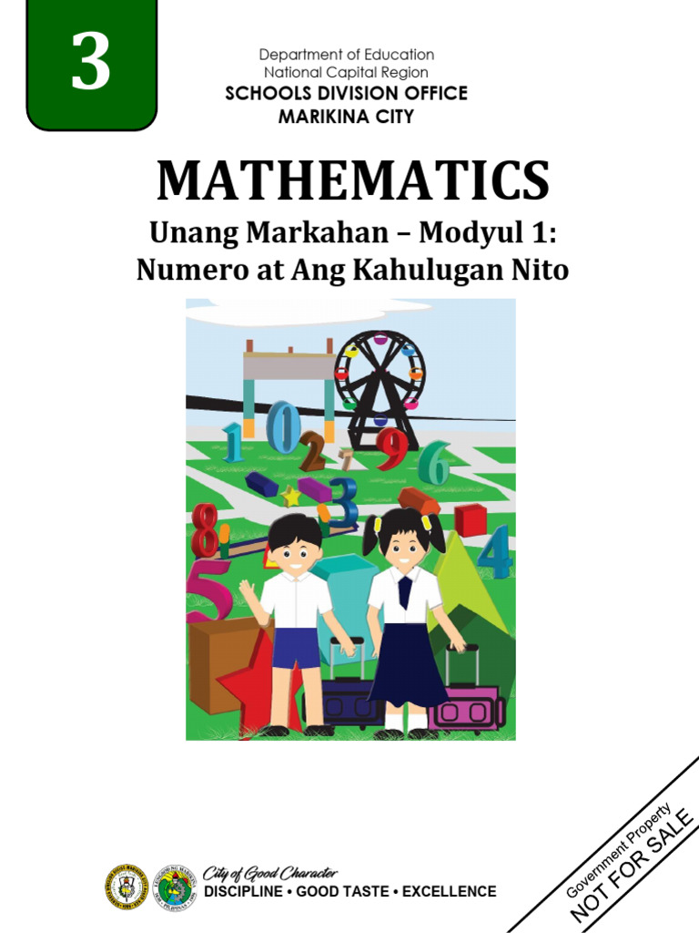 Math Gr3 Qtr1-Module-1 (24pages) | PDF