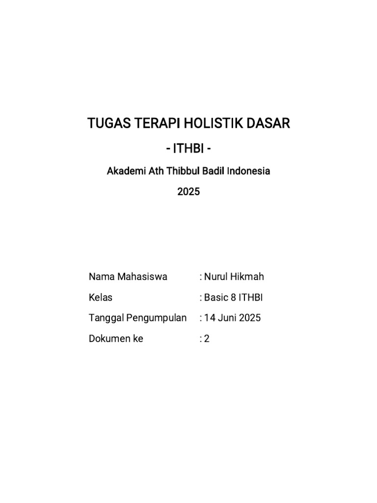 Terapi Mizaj Panas Dingin Pada Lemah Ginjal - DOC2 | PDF