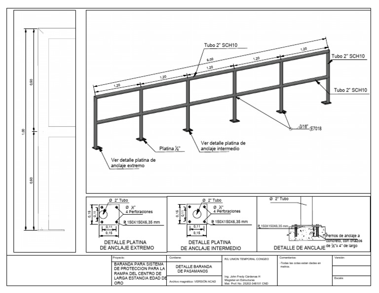 Baranda de Seguridad | PDF