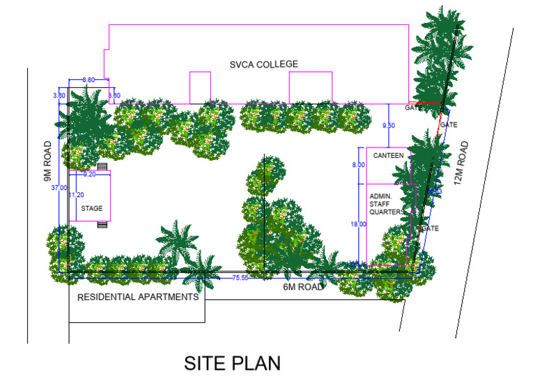 SVCA SITE PLAN-Model | PDF