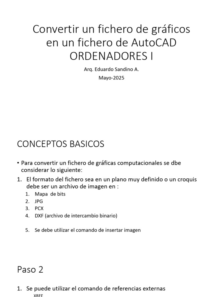 Convertir Un Fichero de Gráficos en Un Fichero | PDF