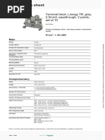 GE EB-25/26/27 Terminal Blocks Overview | PDF | Wire | Screw