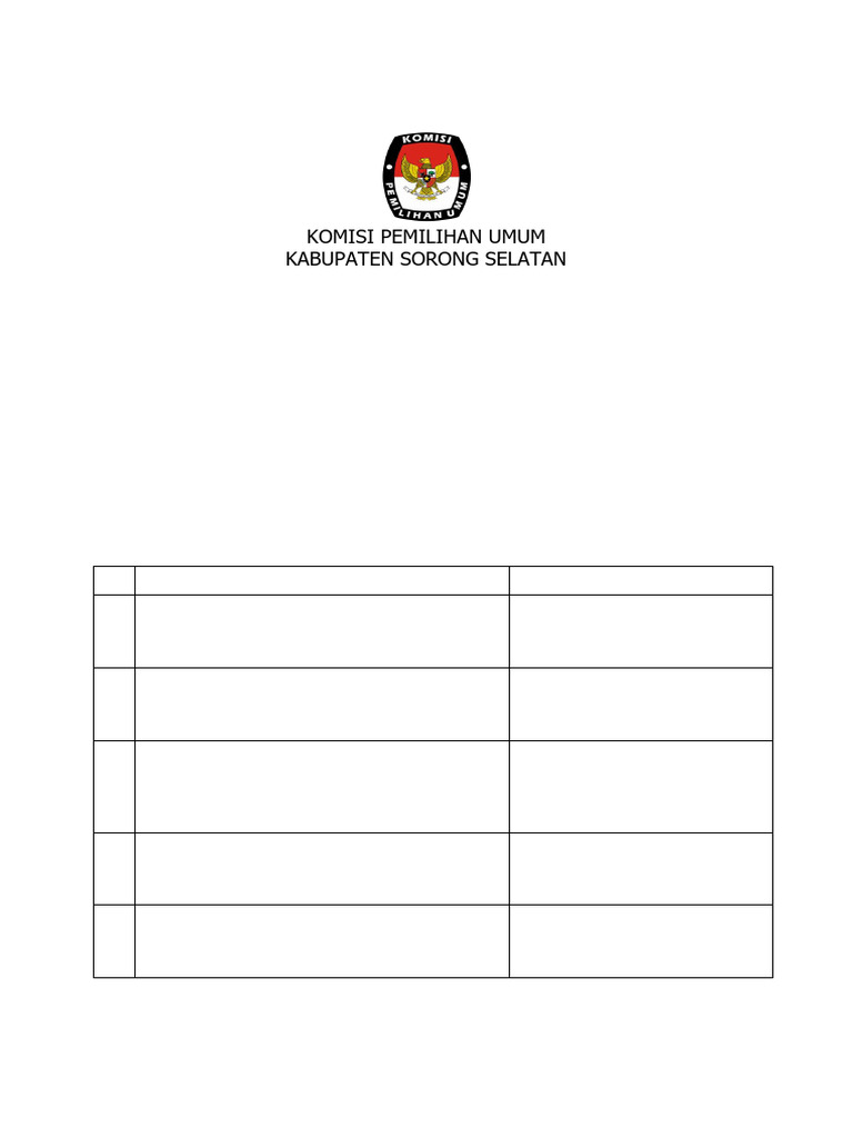 Penetapan Sorsel | PDF