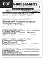 Chemistry Backlog Buster: Practice Sheet - Class 10th Backlog Buster (ICSE) | PDF | Ion ...