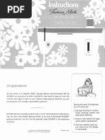 Singer 4562 Owners Manual | PDF | Sewing Machine | Sewing