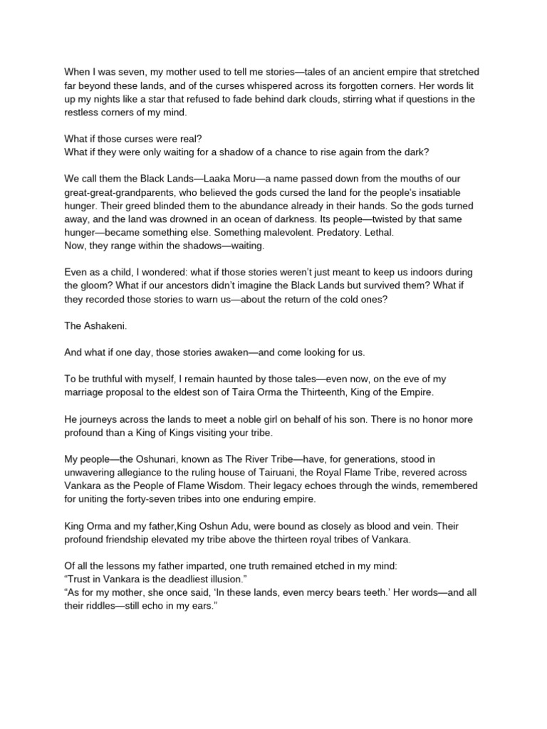 CHAPTER - 1 - Daughters-of-Rivers, Sons-of-Fire | PDF