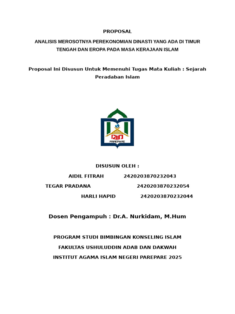 PROPOSAL SPI KLP 6 Docx - 20250611 - 202510 - 0000 | PDF