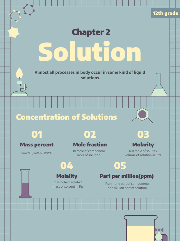 Understanding Solutions and Their Properties | PDF | Solubility | Chemistry