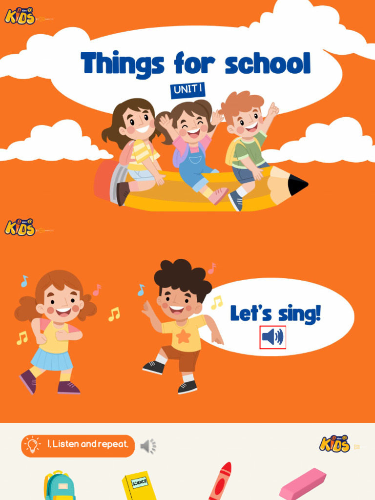 Pec Kids Look 1 Unit 1 Session 1 | PDF