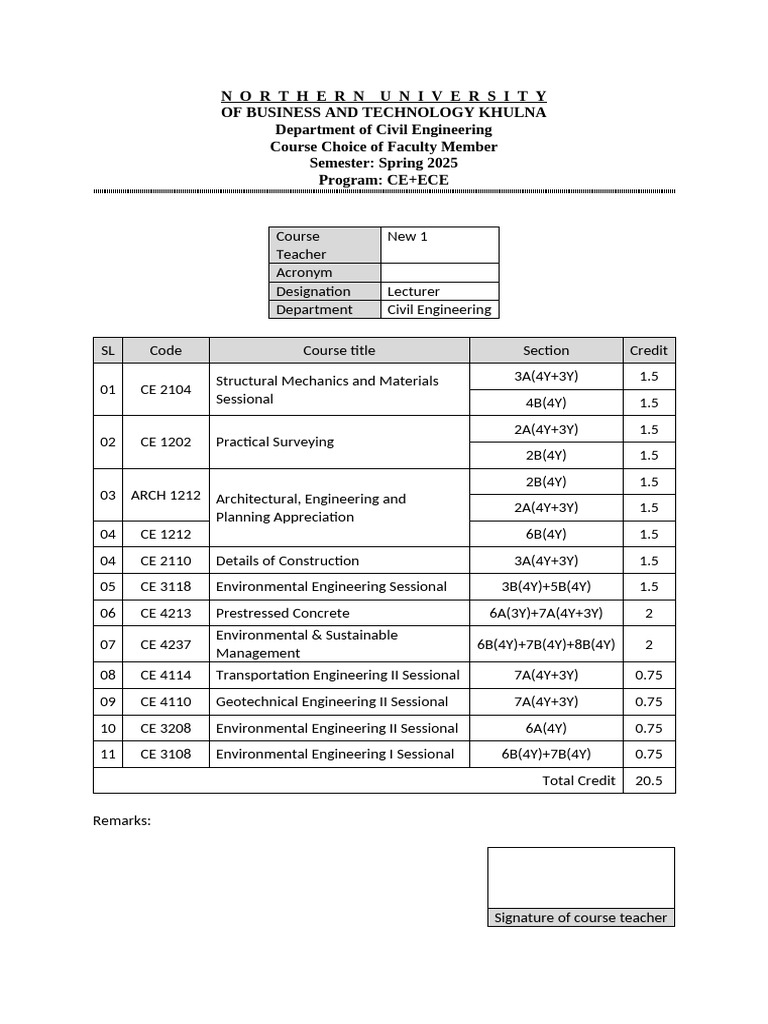New 1-Spring25-Course Choice | PDF | Science Education | Science