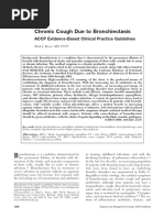 BTS Bronchiectasis Guideline Summary | PDF | Pulmonology | Respiratory ...