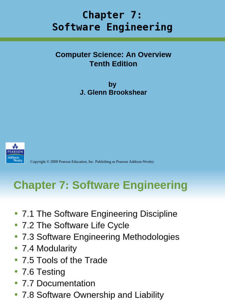 Chapter 06 Software Engineering | PDF | Use Case | Software