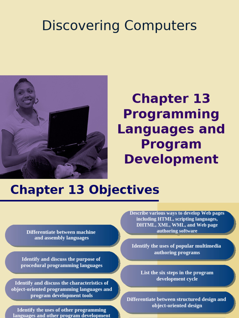 Chapter 08 Programming Languages and Program Development New Updated ...