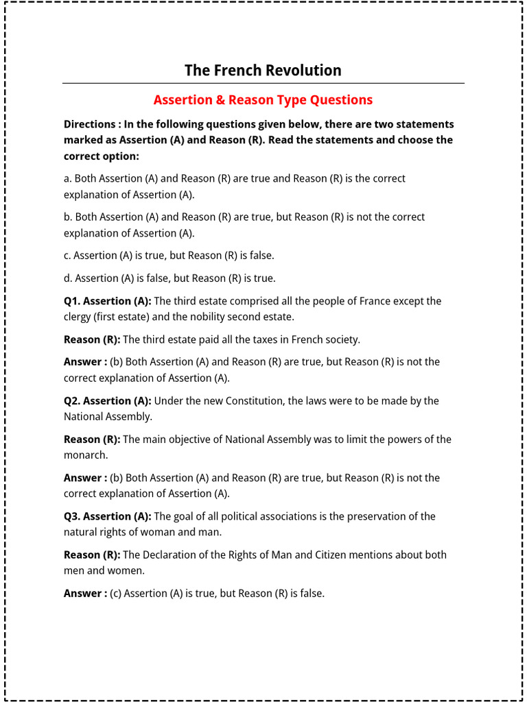 French Revolution A&Rgopgop | PDF | Government