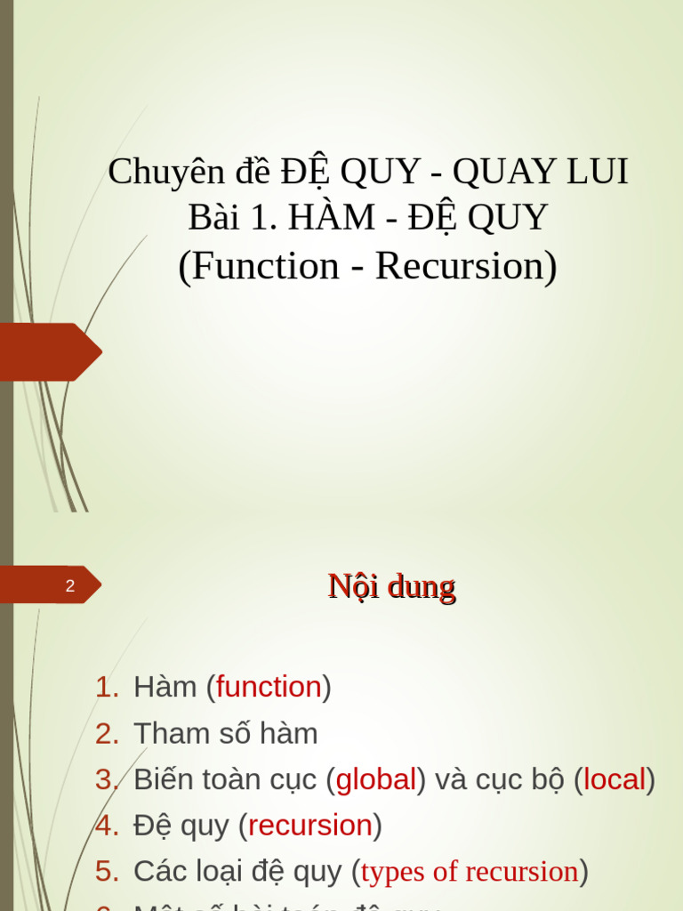 Bai 1. CTC - de Quy | PDF